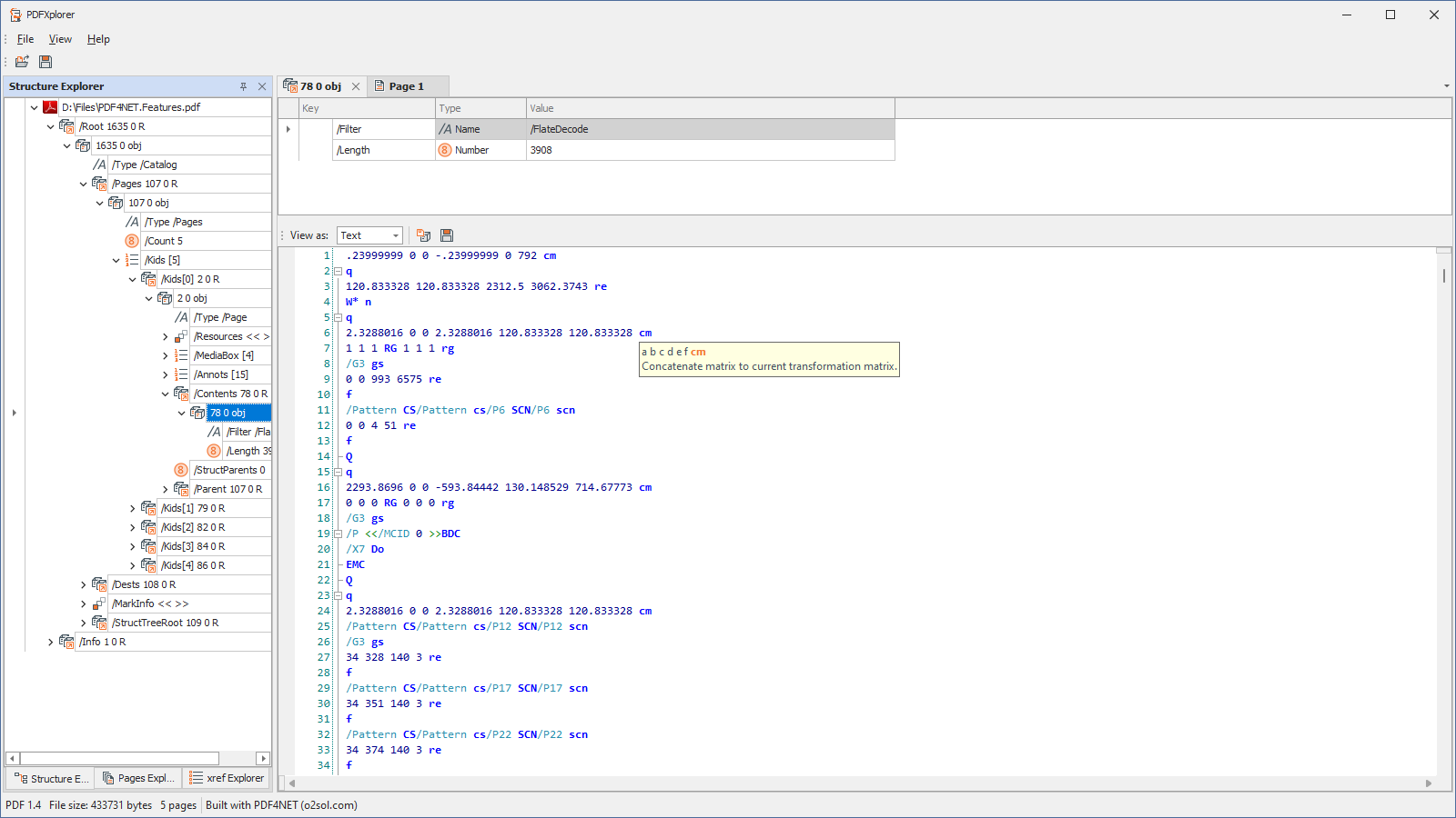 O2 Solutions | PDFXplorer - Screenshots